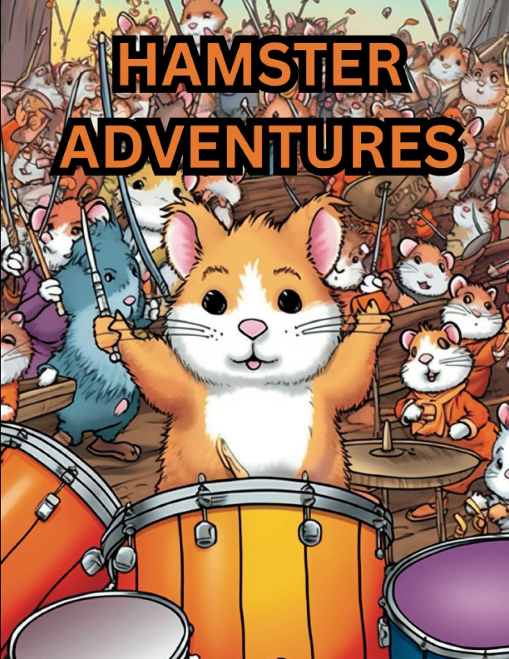 Hamster Coloring Book: Hamster Adventures: Goomansingh, Malique ...