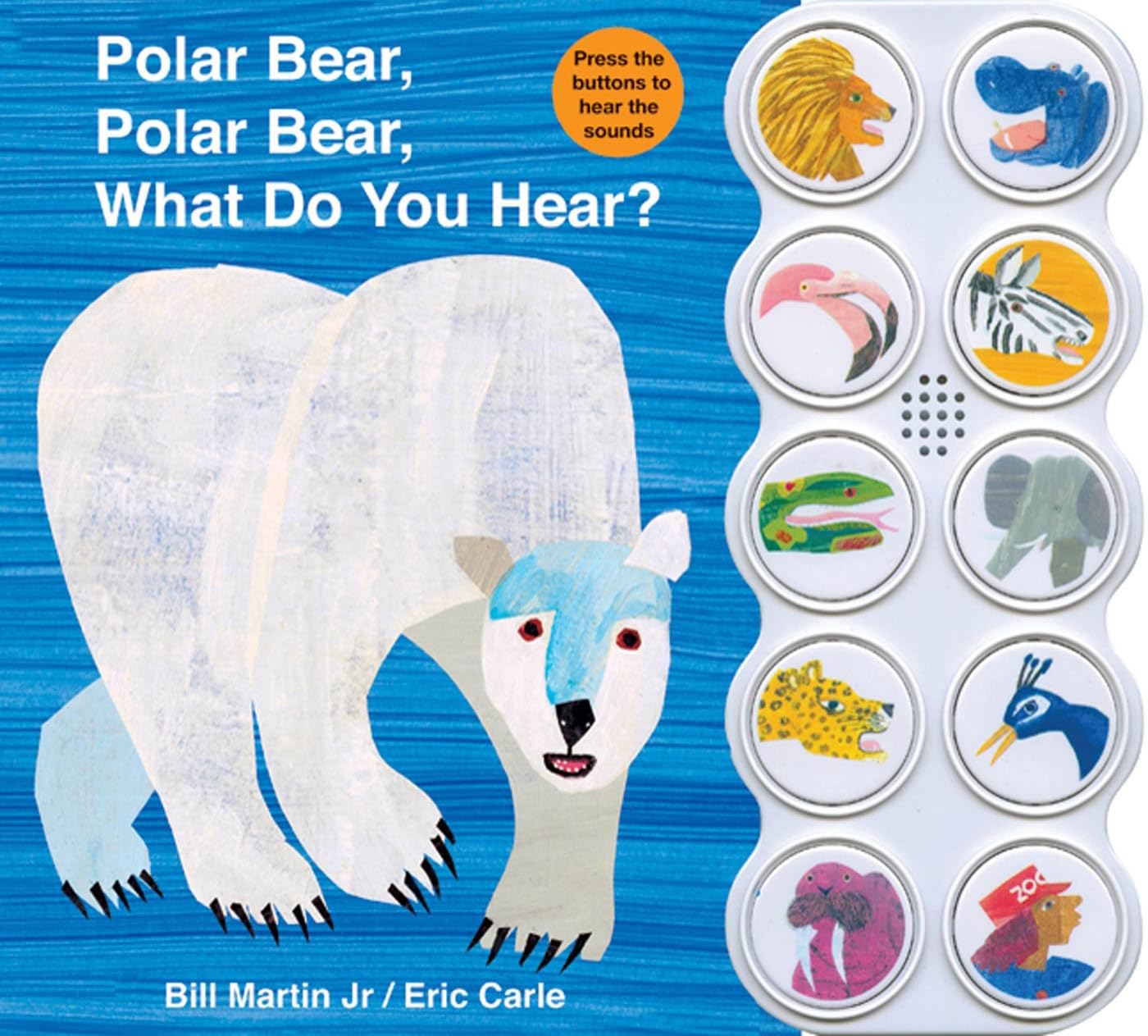 Amazon.com: Polar Bear, Polar Bear What Do You Hear? sound book (Brown ...
