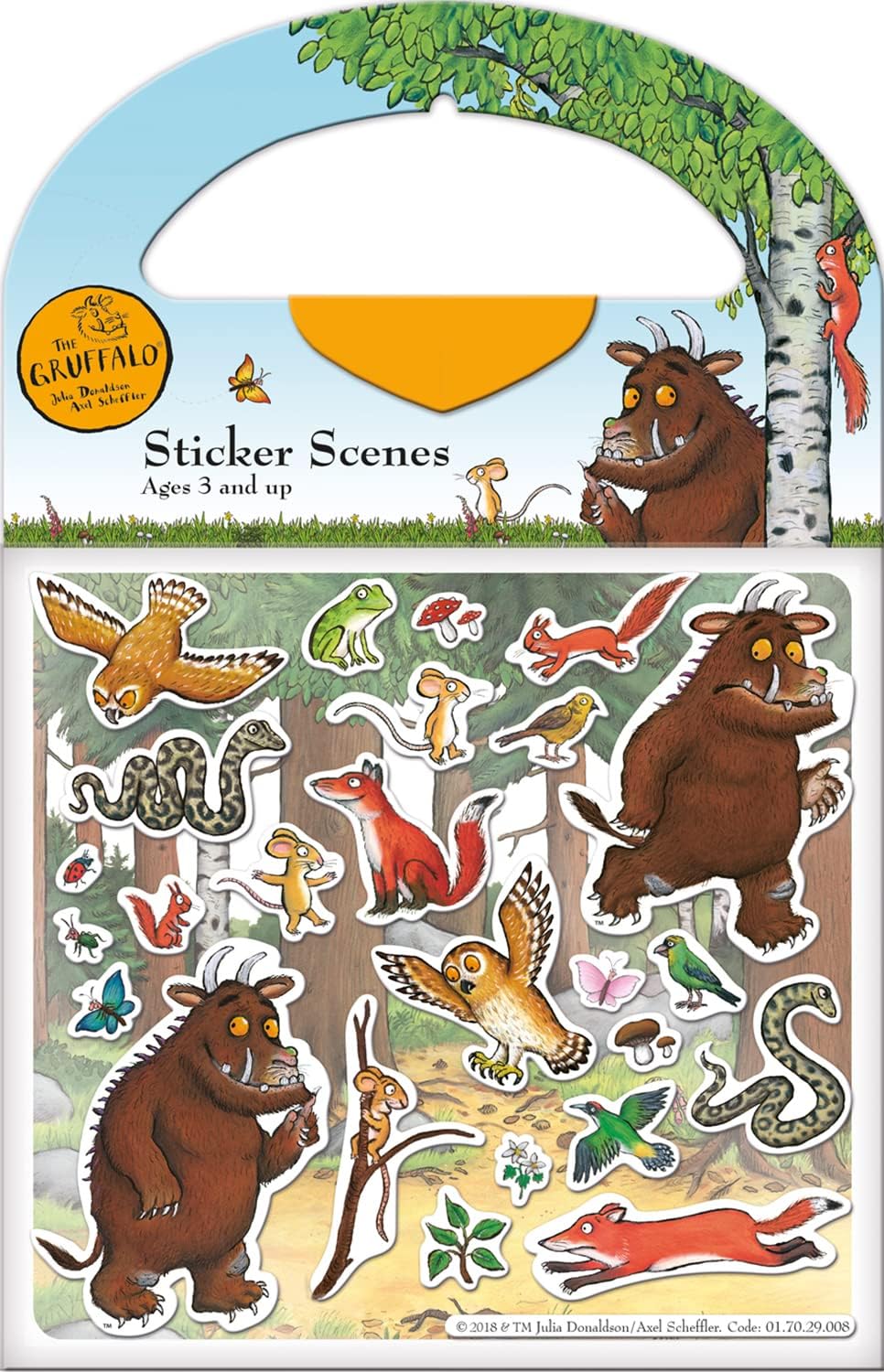 Paper Projects 01.70.29.008 Gruffalo Activity Set-Includes Six Scenes ...