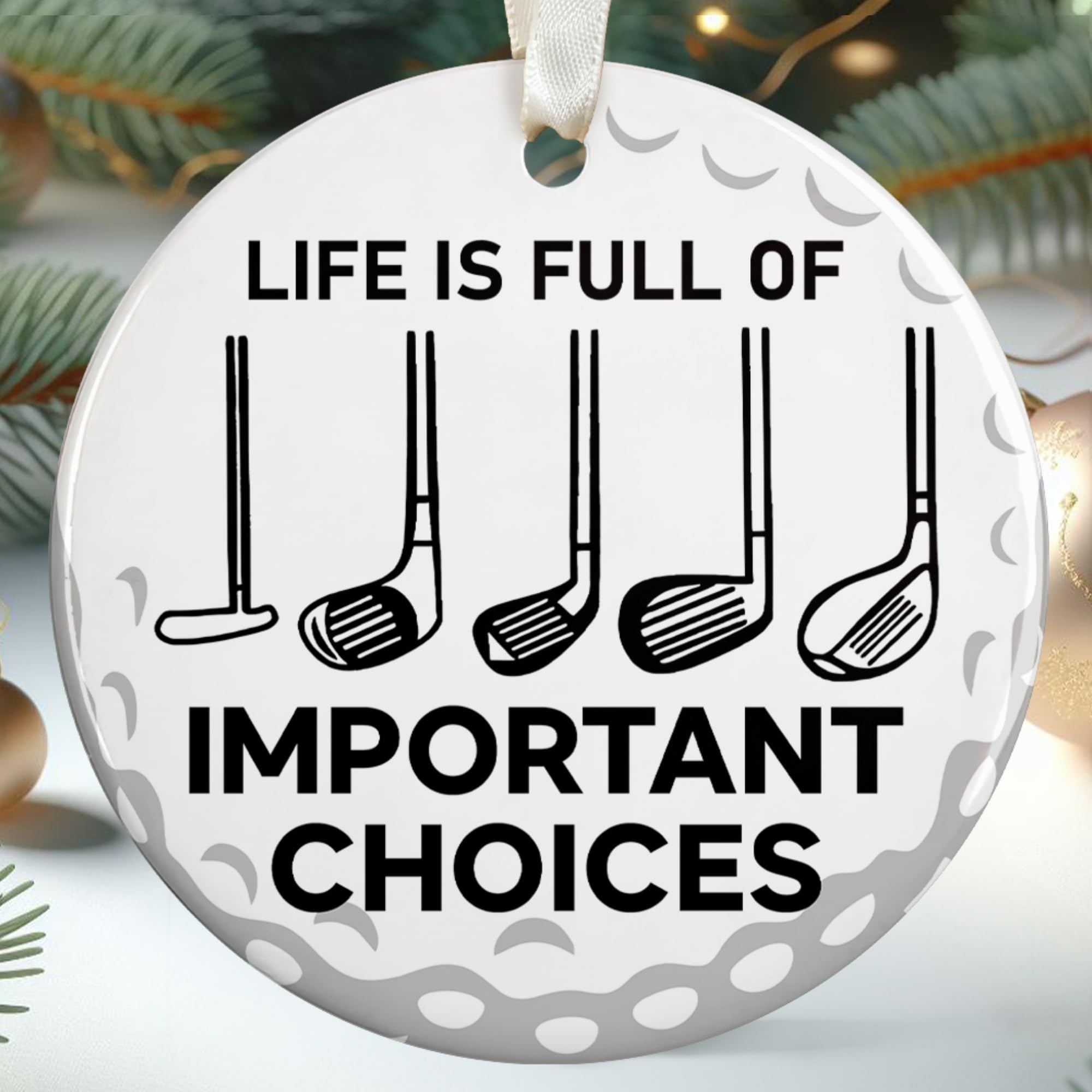 Amazon.com: Golf Christmas Ornament - Golf Ornaments for Christmas Tree ...