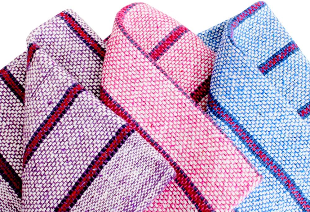 Paquete de 3 Jergas para Piso Medida 100x50 cms - 100% Algodon ...