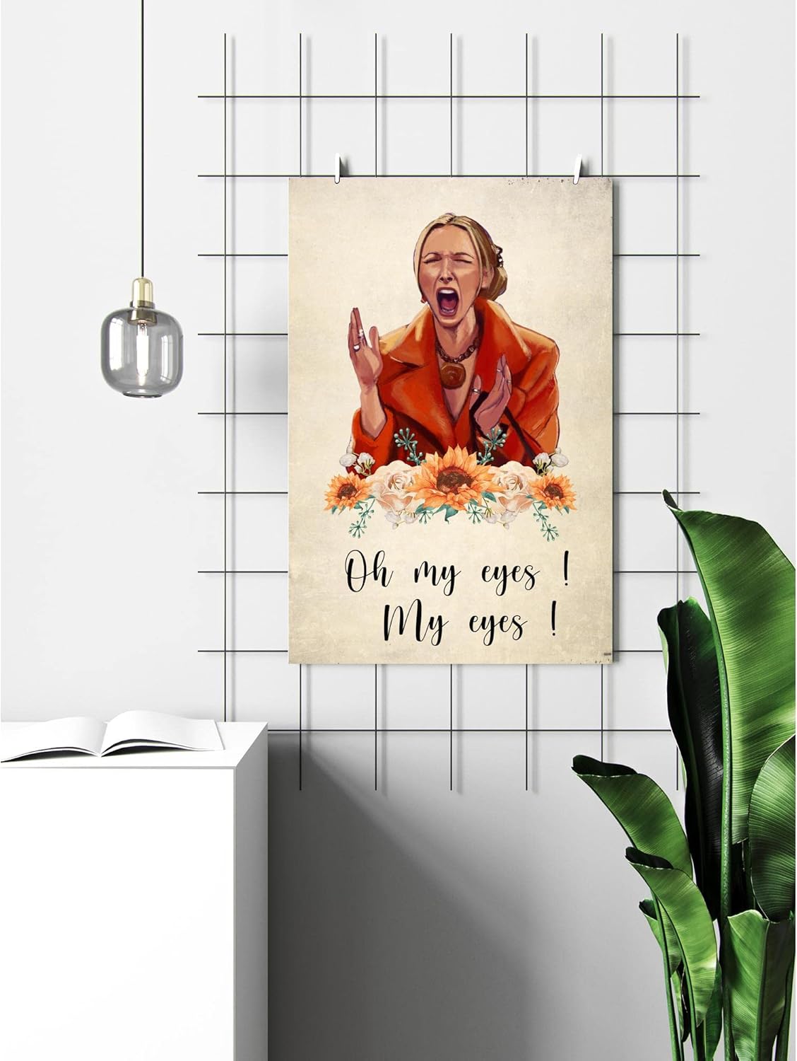 Phoebe Buffay Meme Oh My Eyes My Eyes – Arte de pared con texto en ...
