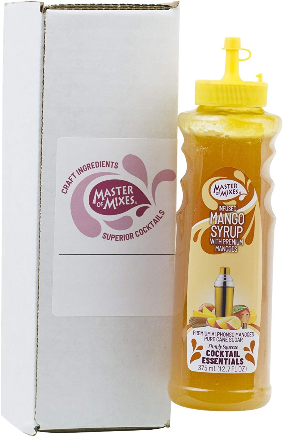 Amazon.com: Master of Mixes Cocktail Essentials Mint Syrup, 375 ML ...