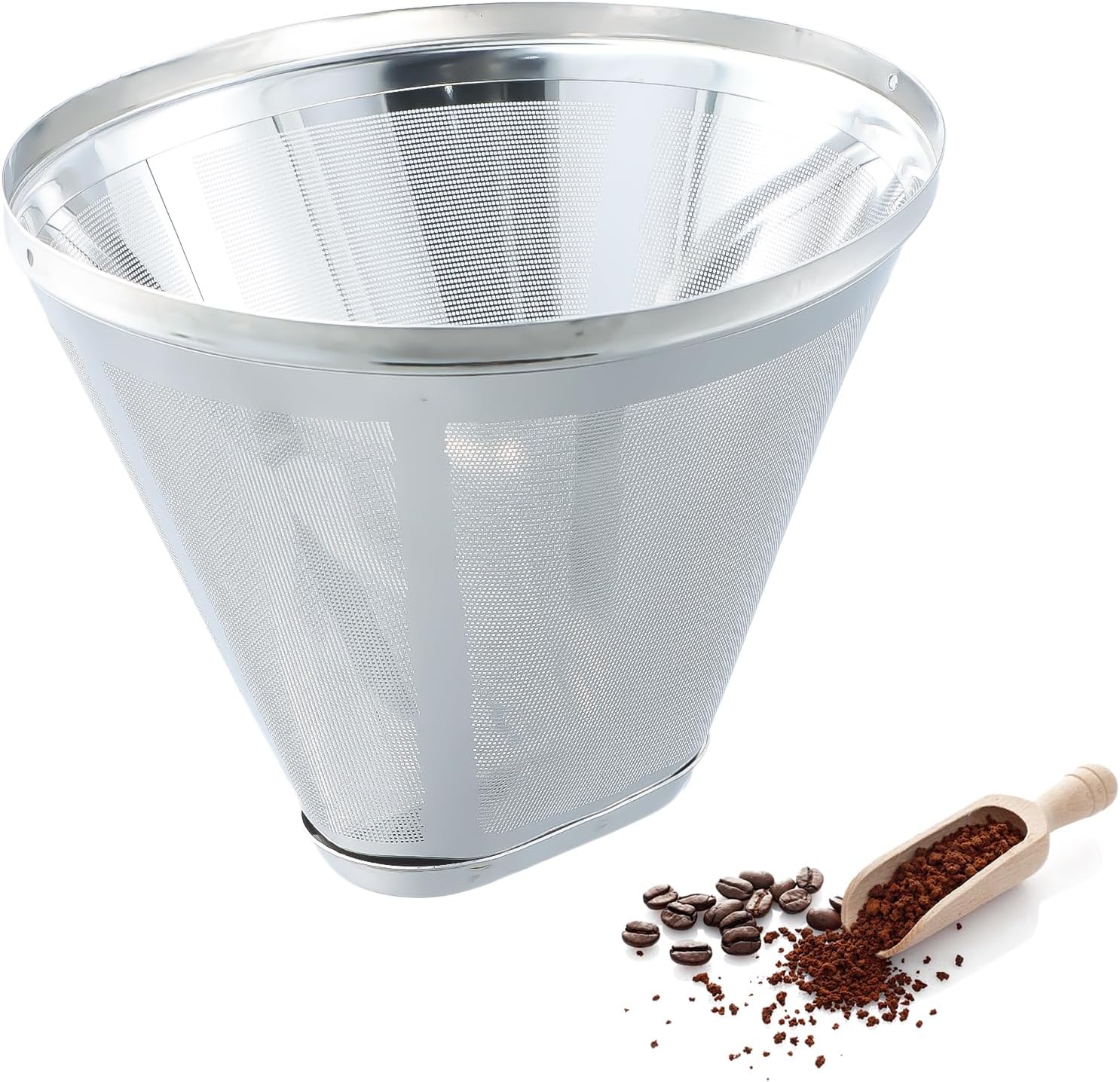 1pcs Pour Over Coffee Filter, Stainless Steel Portable Coffee Filter ...