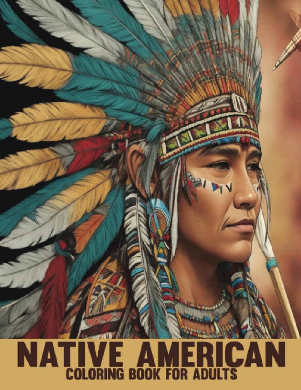 Amazon.com: Native American Coloring Book For Adults: Beautiful ...