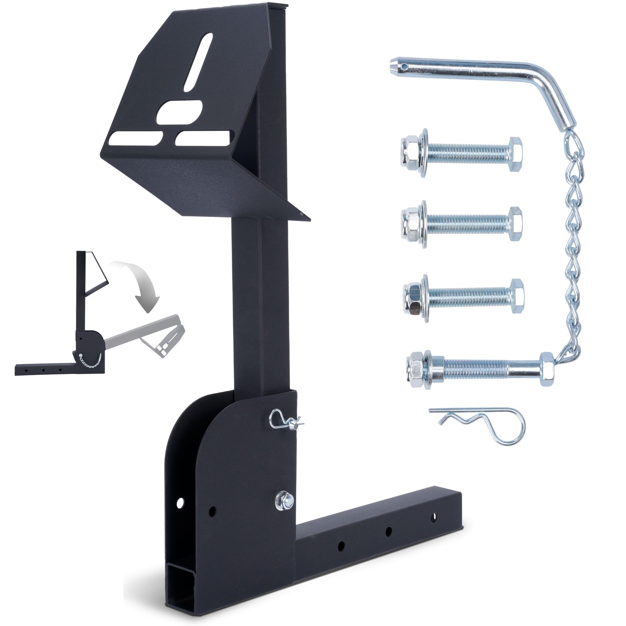 KEMIMOTO Spare Tire Mount UTV Spare Tire Carrier Compatible with ...