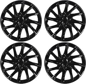 4pcs 14in Wheel Hub Caps Universal Rim Cover, Scratch Resistant, Wheel ...
