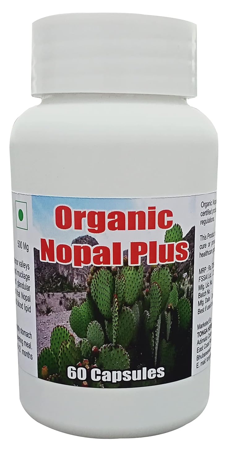 Buy ORGANIC NOPAL PLUS CAPSULES - 60 CAPSULES (GET 1 BOTTLE ORGANIC ...