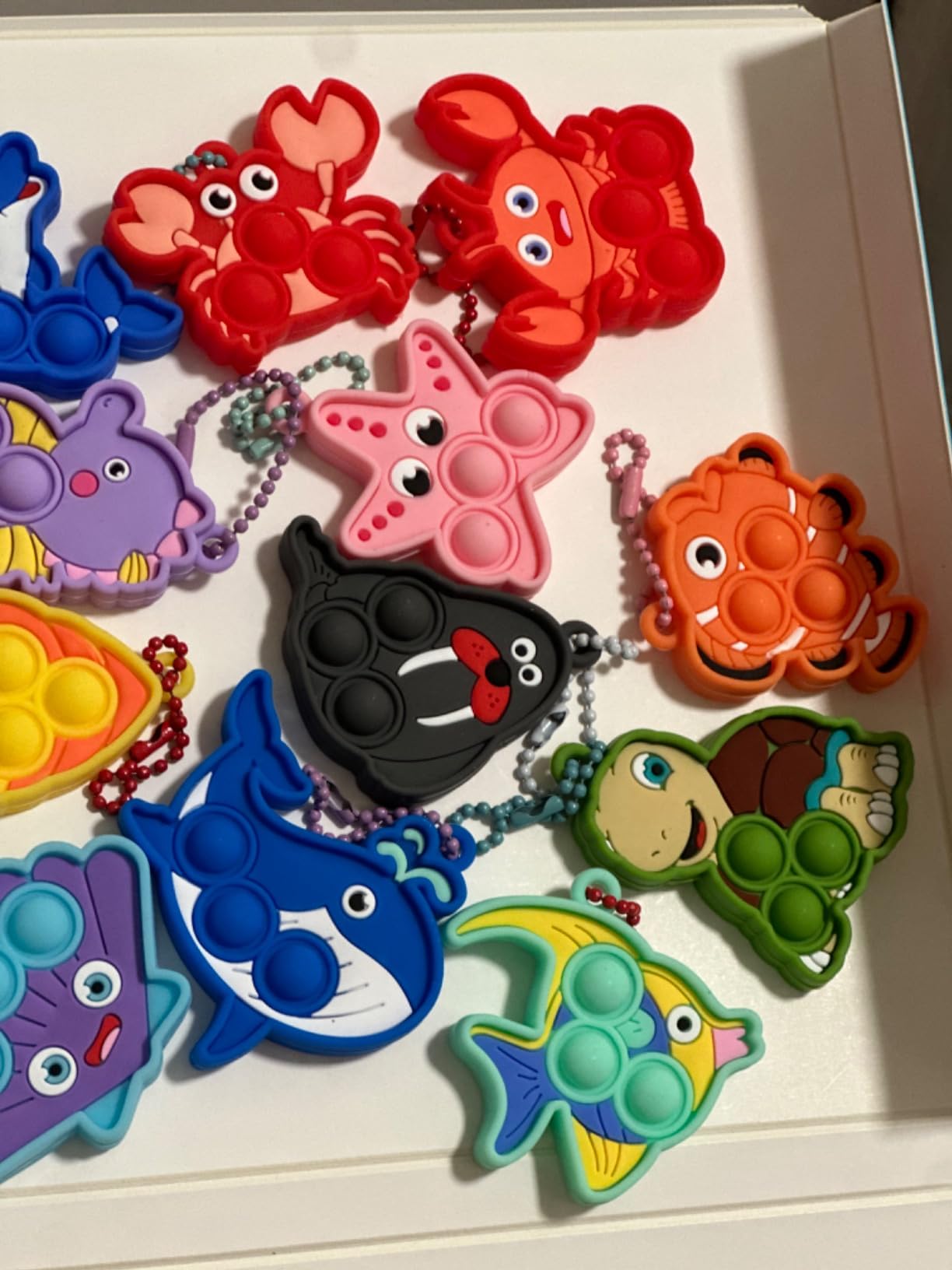 16 PCS Pop Sea Animal Pop It Fidget Toys – KissFree