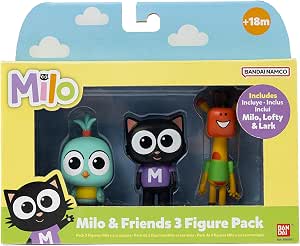 Amazon.com: BANDAI Milo Pack 3 Figures, MI91021 : Toys & Games