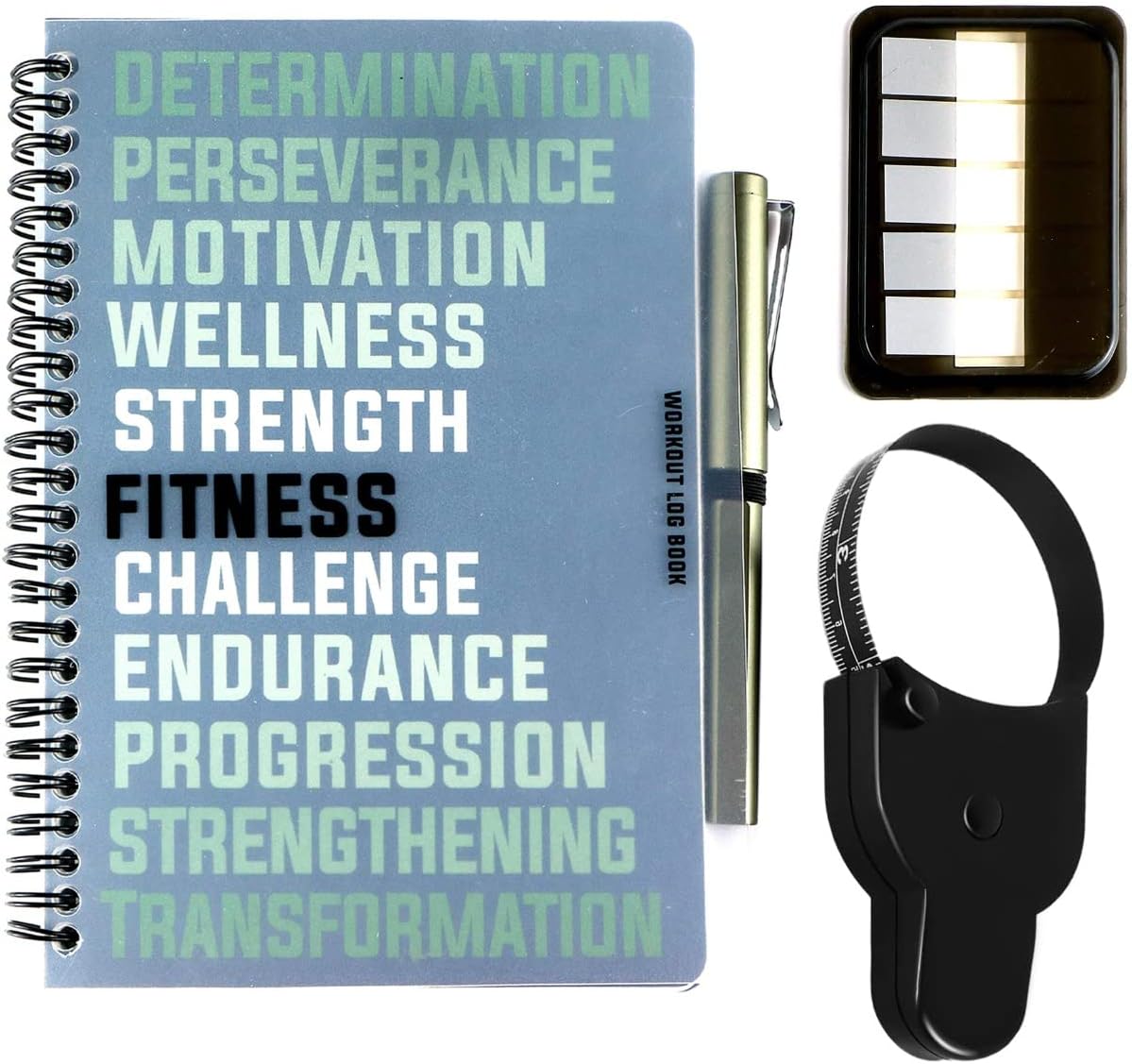 Amazon.com: RBD Fitness Workout Journal for Men and Women – Spiral ...