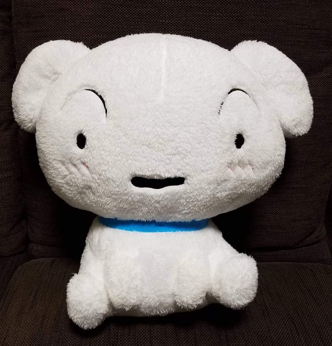 Banpresto Crayon Shin-chan Mecha Big Stuffed Toy Shiro super BIG 40 cm ...