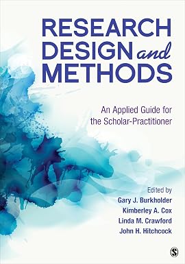 Amazon.com: Research Design and Methods: An Applied Guide for the ...