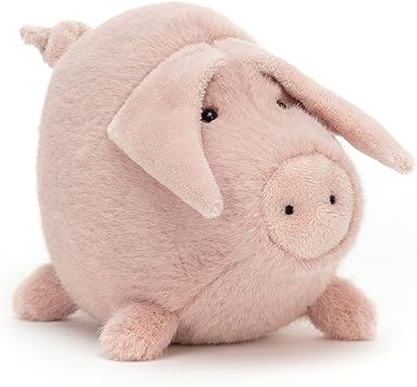 Amazon.com: Jellycat Higgledy Piggledy Pink Pig Stuffed Animal, 5.5 ...