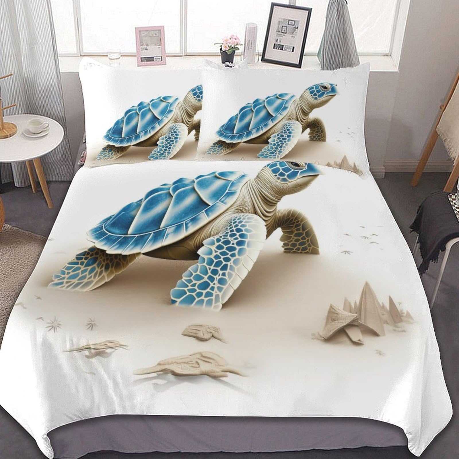 Sea Life Bedding Full Size Duvet Cover Set Under The Sea Quilt