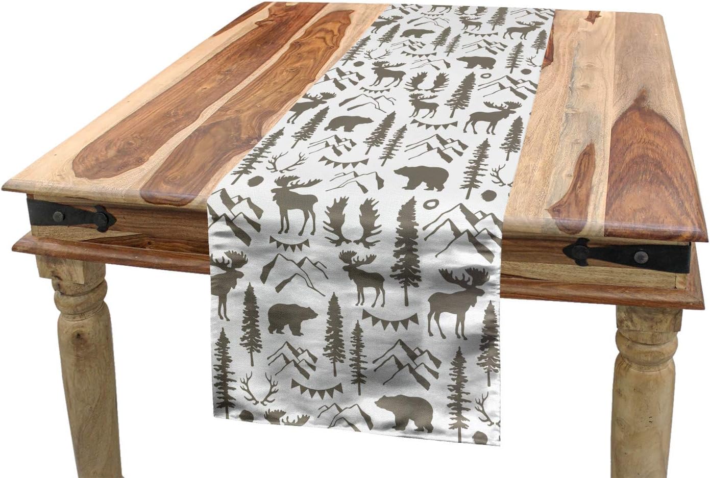 Amazon.com: Park Designs Mountain Bear Table Runner - 54" L : Home ...