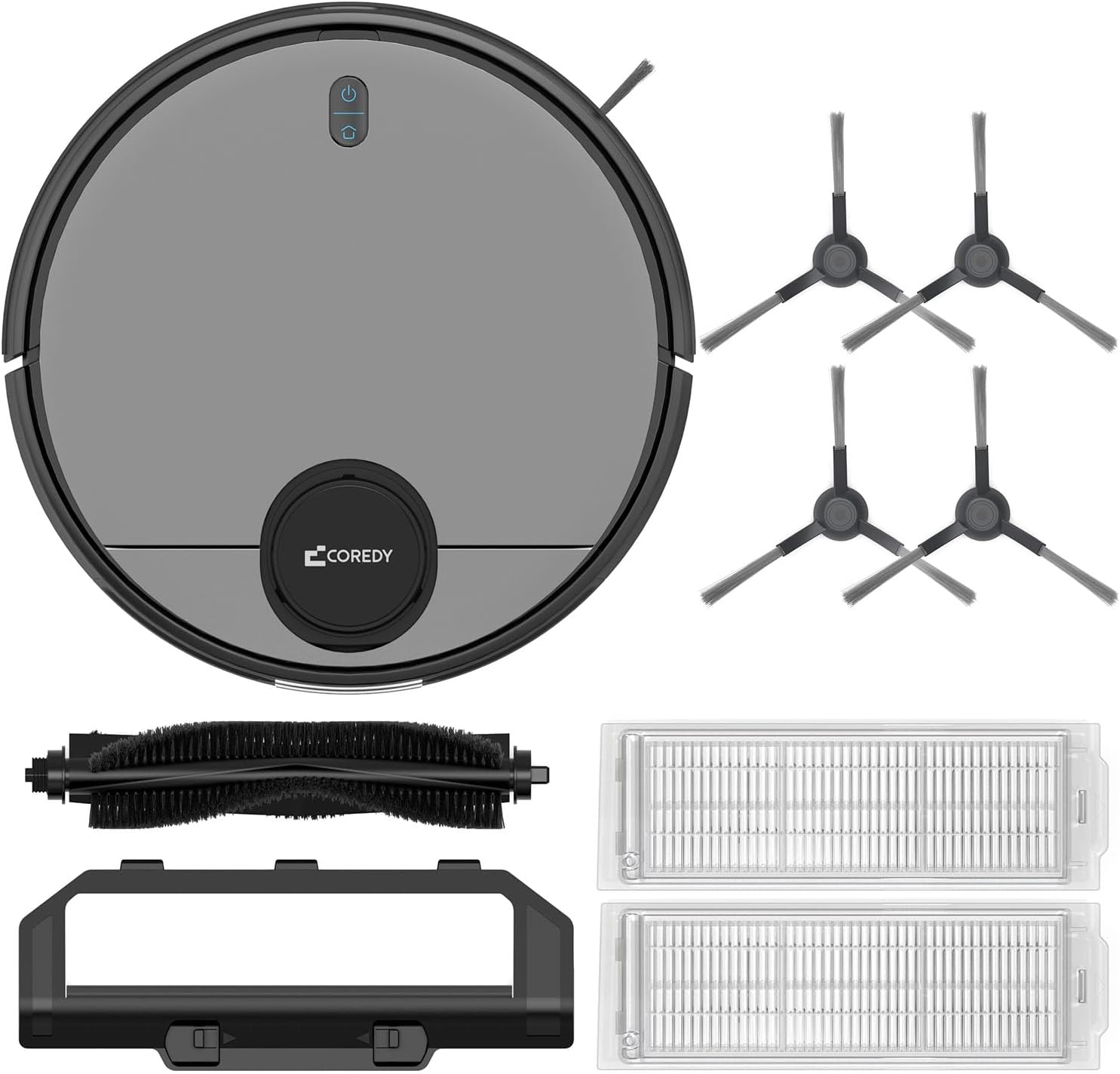 Amazon.com: Coredy SL200 Robot Vacuum Cleaner and Main Roller Brush ...