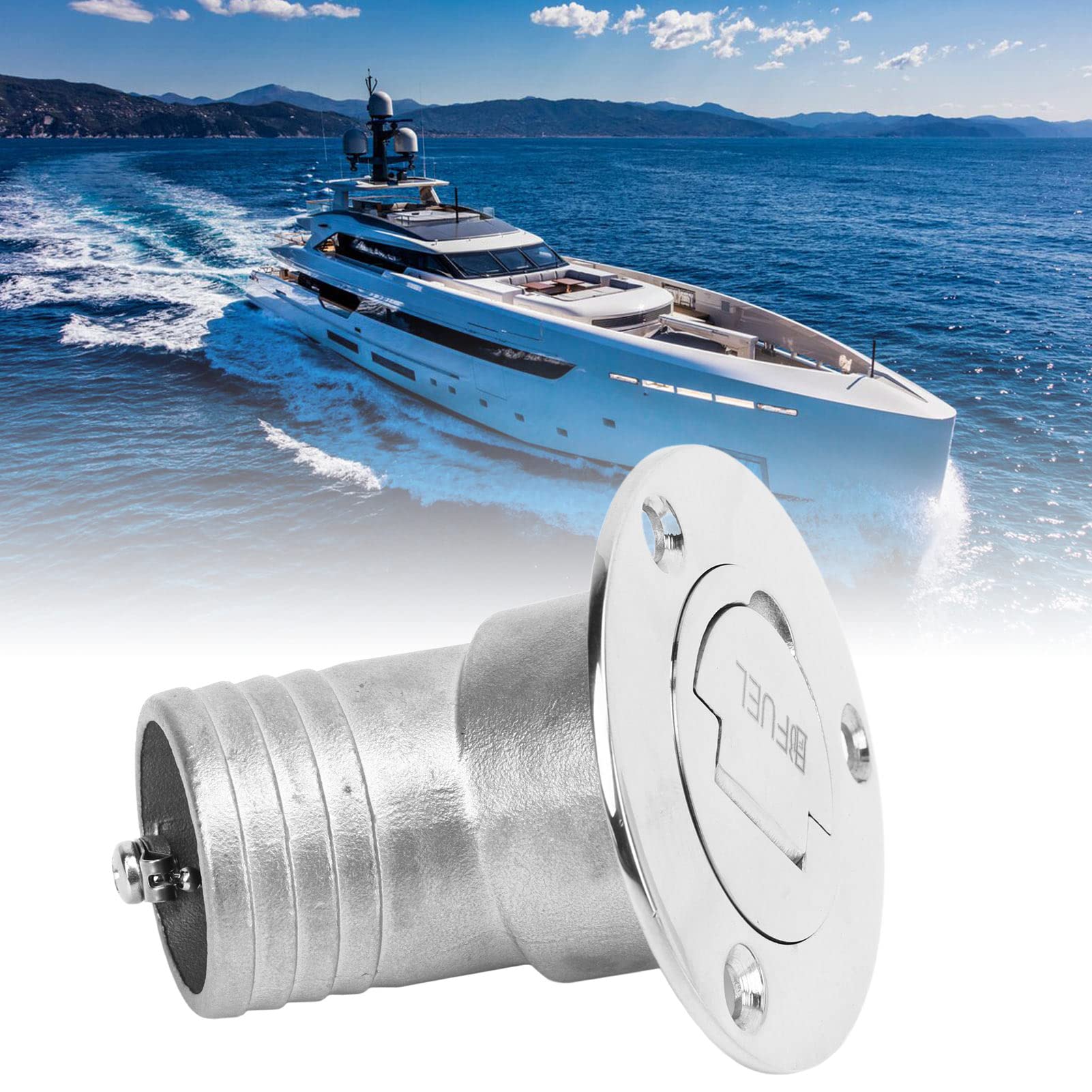 Fuel Water Separator Marine 316 Stainless Steel Boat Deck Fill Cap ...