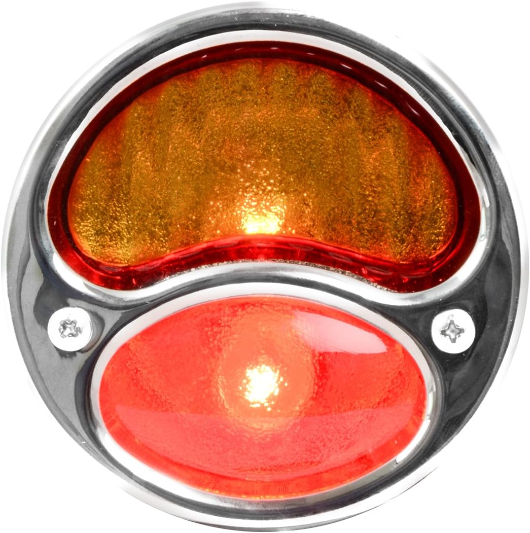 Amazon.com: KNS Accessories KA0022 Black 12V Duolamp Tail Light for ...