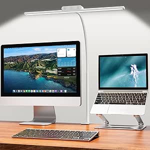 EppieBasic Desk Lamp LED Dimmable, Bright LED Clampable, Eye Protection ...