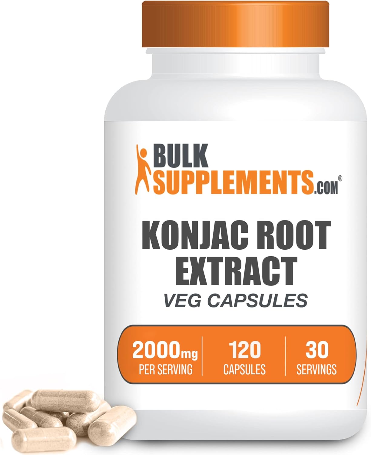 Amazon.com: BulkSupplements.com Konjac Root Extract Capsules ...