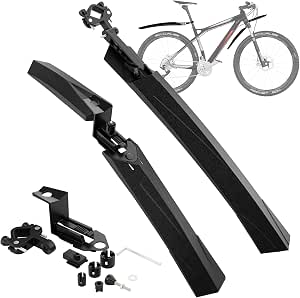Amazon.com : Cooryda Bicycle Mudguard Set, Universal Front and Rear ...