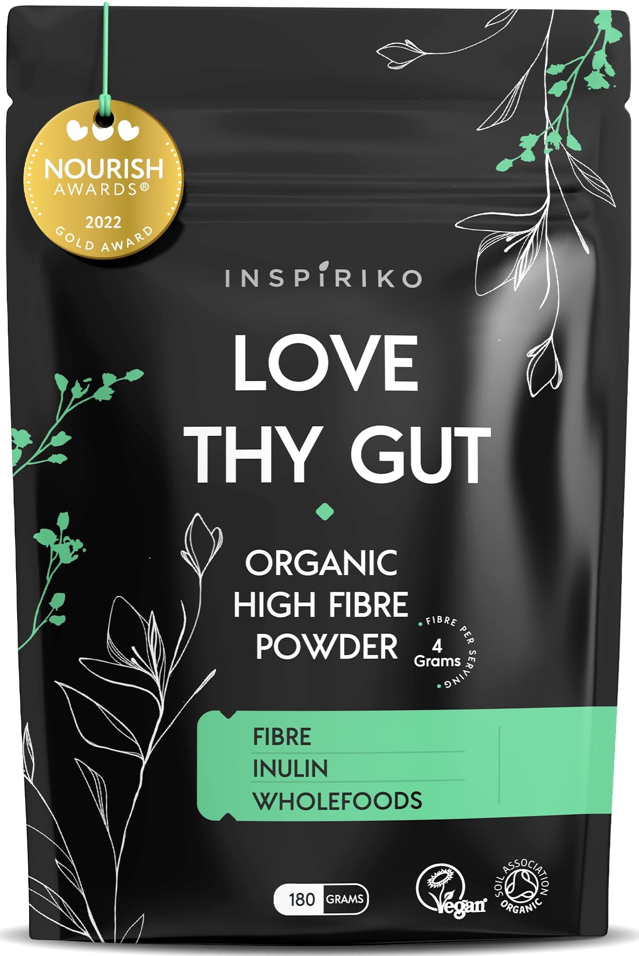 Buy Prebiotic Fibre Supplement - Award Winning Gut Supplement with 9 ...