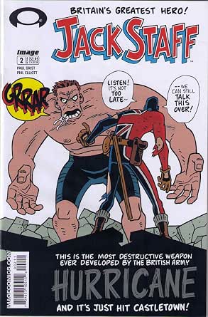 Amazon.com: Jack Staff (Image) #2 FN ; Image comic book | Paul Grist ...