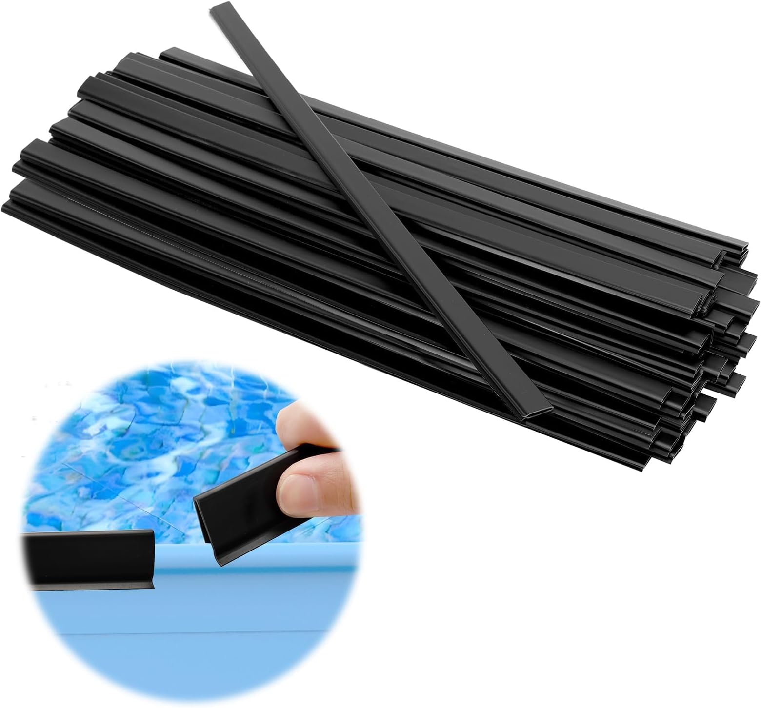 Amazon.com : Lake Effect Pools Coping Strips for 12' Round Above Ground ...