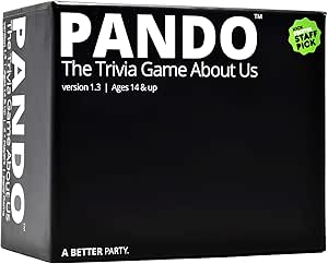 Amazon.com: PANDO - The Icebreaker and Conversation Starter Party Game ...