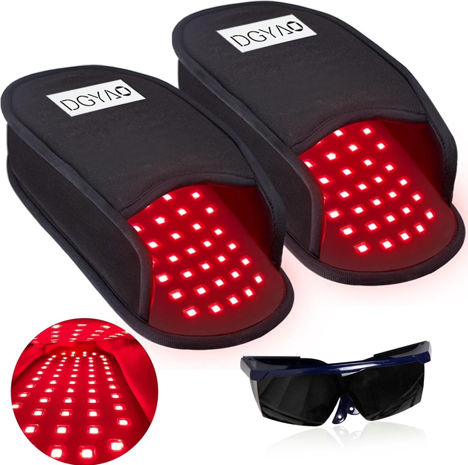 Amazon.com: Red & Infrared Light Therapy Device for Foot Pain Relief ...