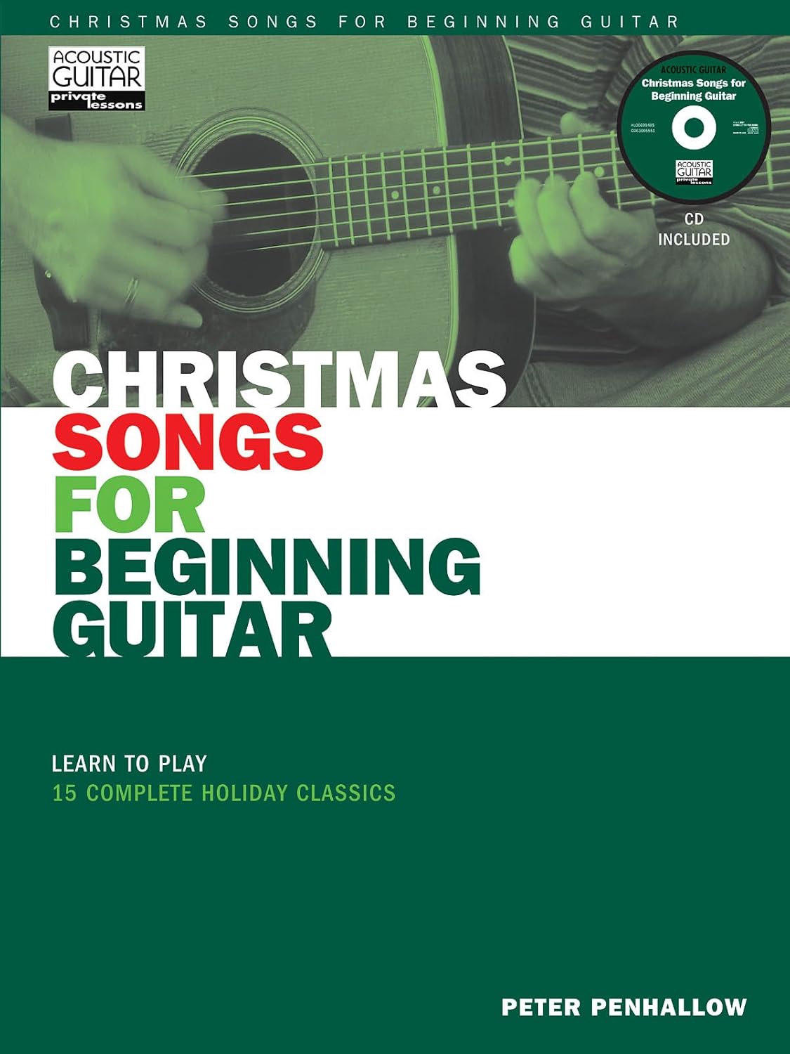 Amazon.com: Christmas Songs for Beginning Guitar: Learn to Play 15 ...