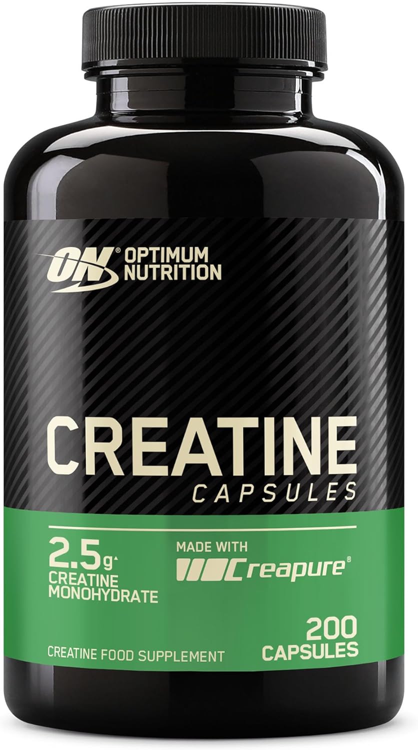 Optimum Nutrition Creatina 2500, 200 Capsule : Amazon.it: Salute e cura ...