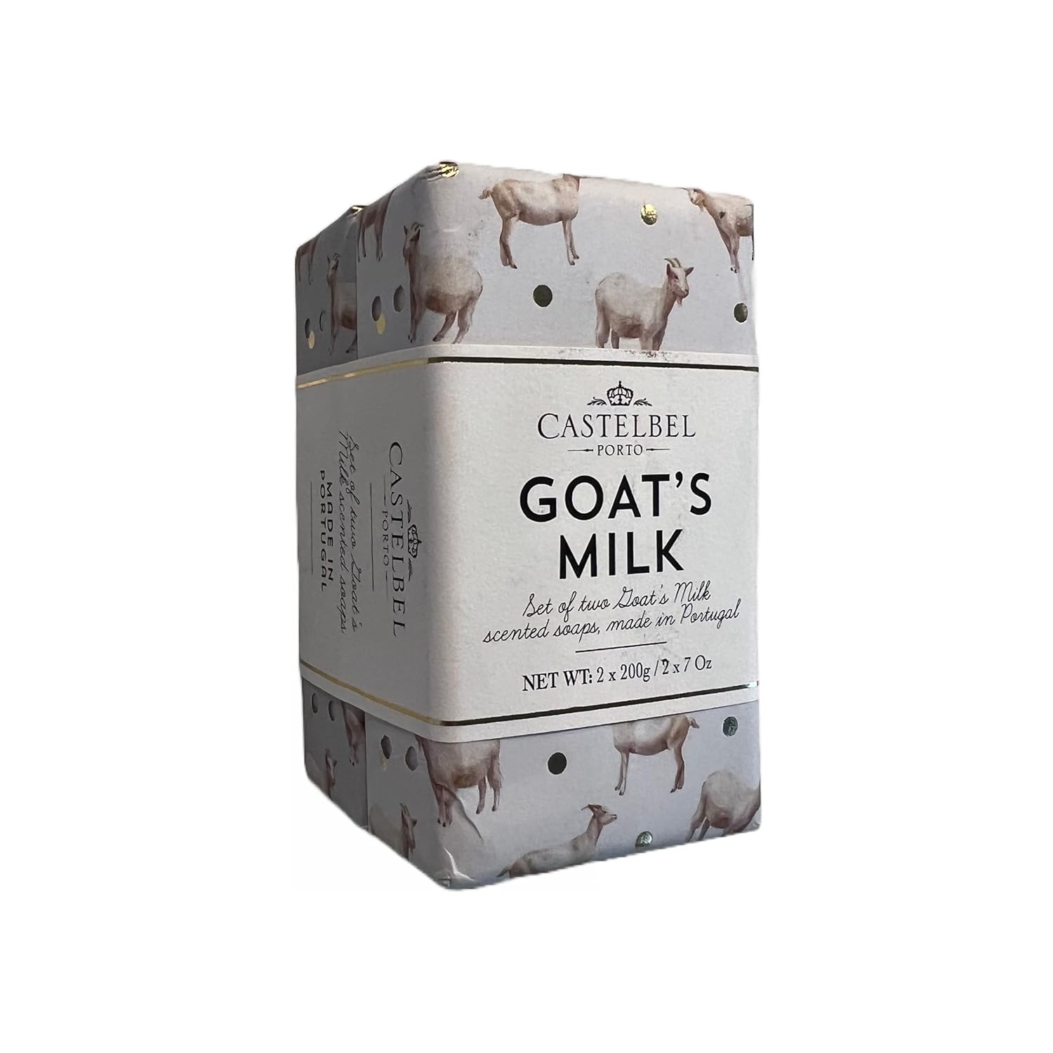 Amazon.com: 2 (7oz) Castelbel Bars - Goat's MIlk Scented Soap