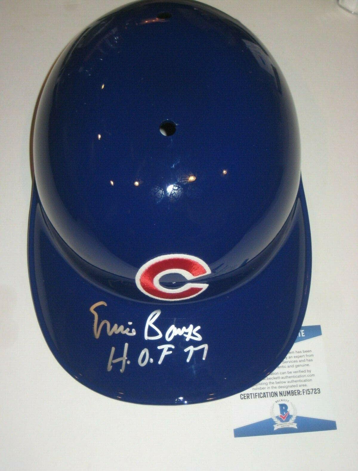 Ernie Banks Batting