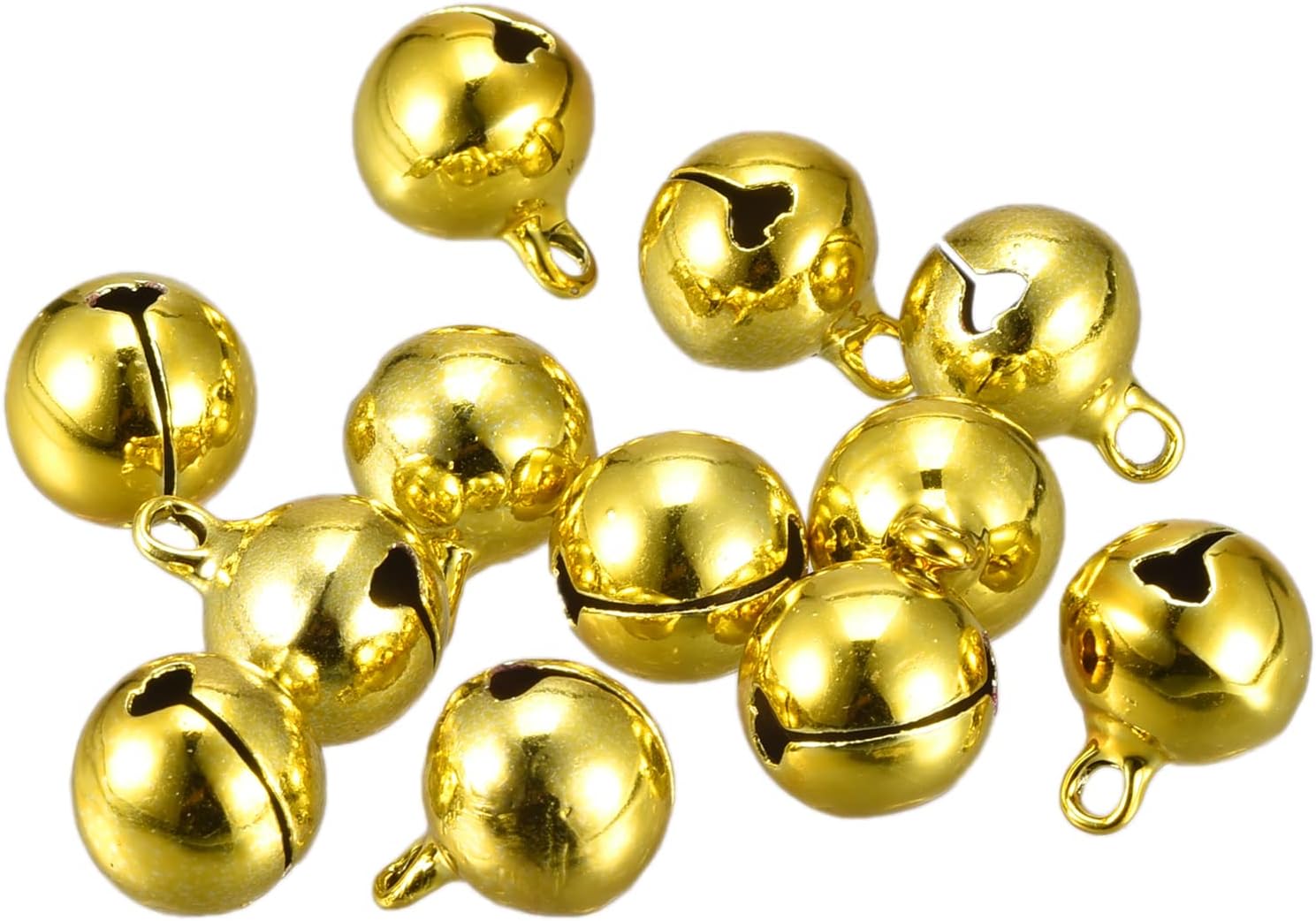 Amazon.com: uxcell Jingle Bells, 1/2" 12pcs Small Craft Bells for DIY ...