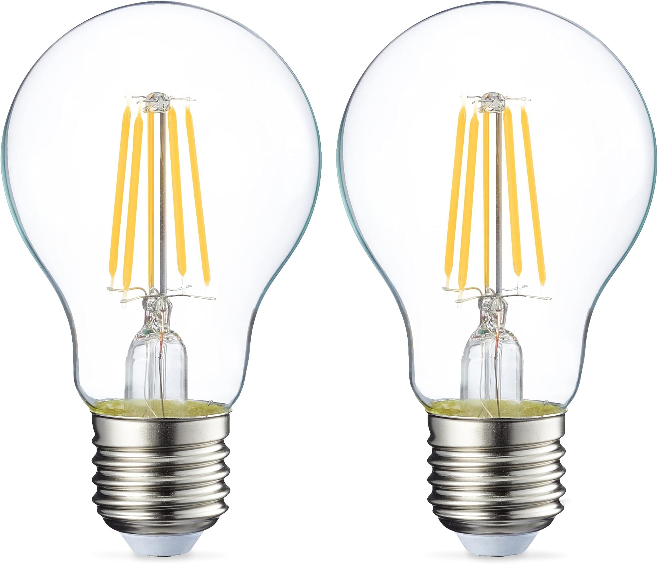 Amazon Basics LED E27 Edison Screw Bulb, 4.3W (Equivalent to 40W ...