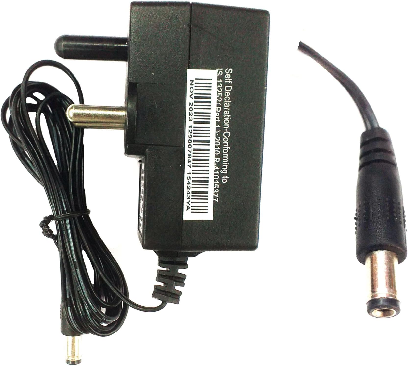 Generic 9 Volt 600 Mah (0.6Amp) Adapter Compatible For Router, Tp Link ...