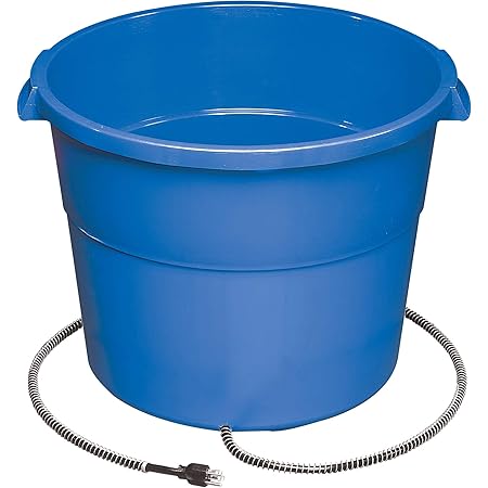 Amazon.com: API Heated Bucket Heated Round Bucket, 16 Gallon (Item No ...