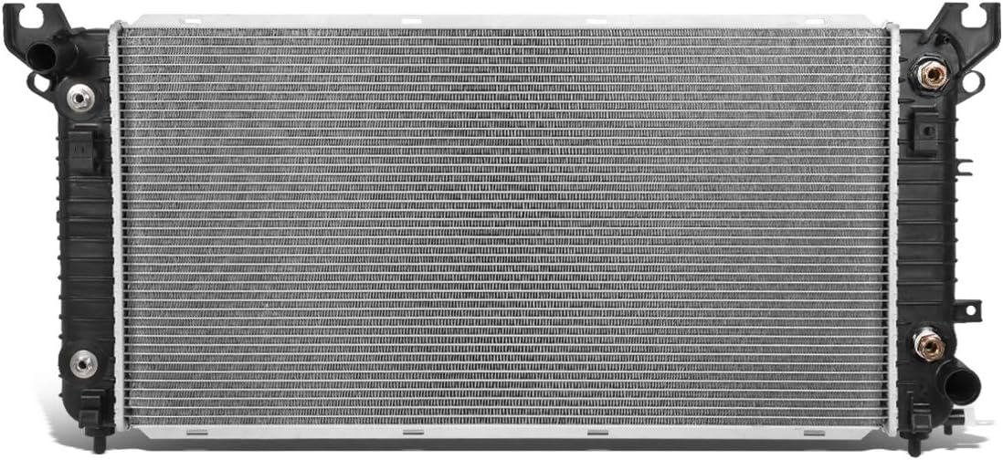 Amazon.com: DNA Motoring CU13398 1-Row Aluminum Core Radiator Engine ...