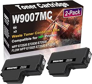 Amazon.com: 2-Pack (Black) Compatible MFP E72525 E72530 E72535 Flow MFP ...
