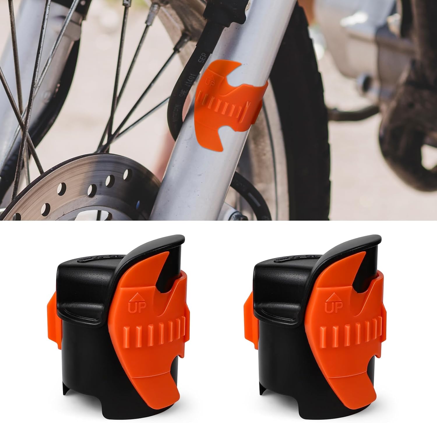 Amazon.com: Ongfuwu 2PCS Motorcycle Fork Seal Cleaner Tool, Front Fork ...