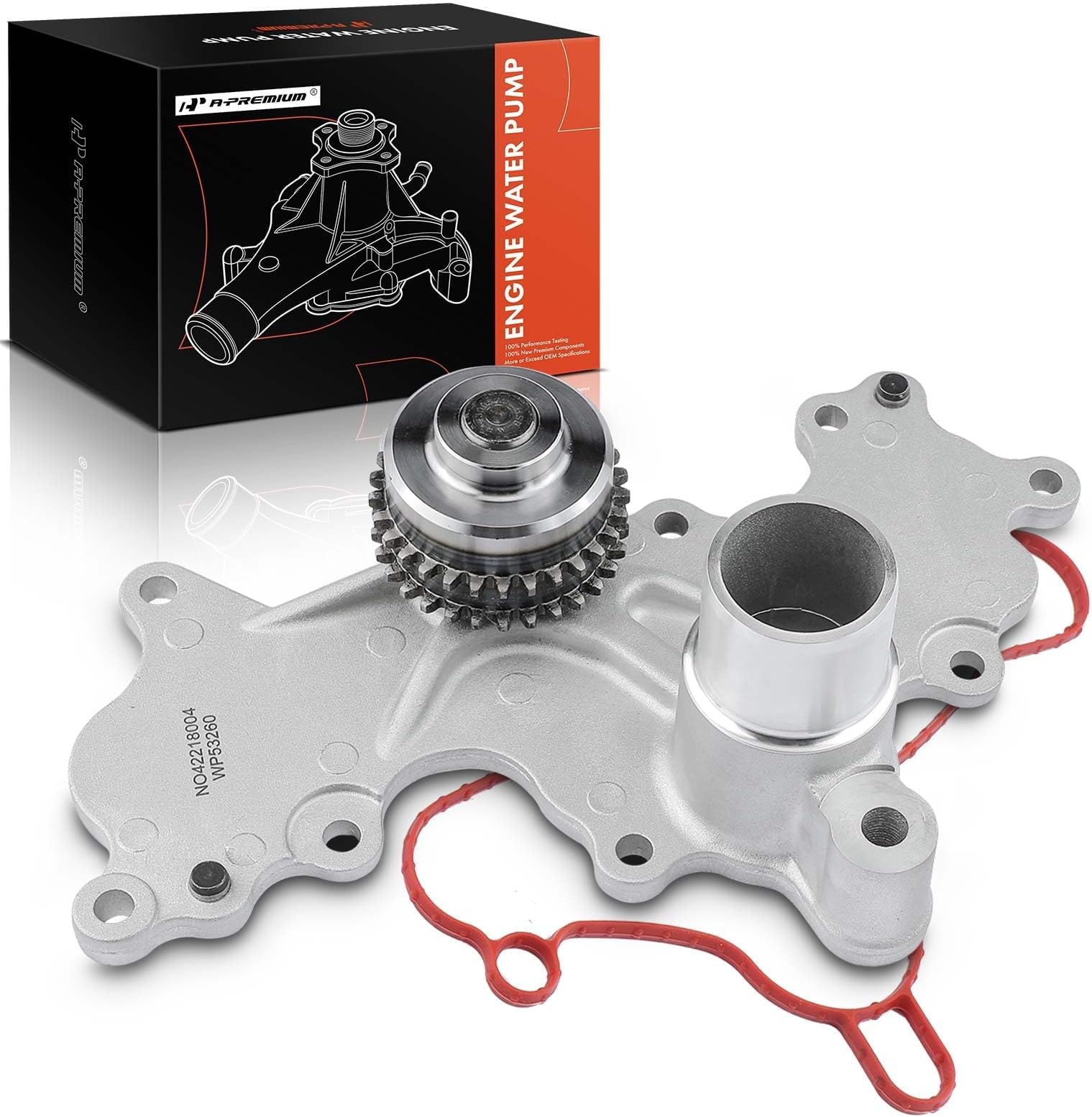 Amazon.com: OAW F3250 Water Pump [4-Bolt Pulley Flange] for Ford 3.5L ...