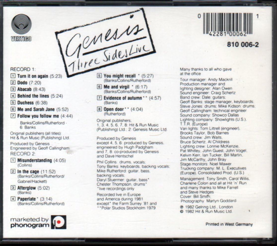 Three Sides Live: Amazon.co.uk: CDs & Vinyl