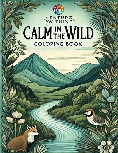 Amazon.com: Calm In The Wild Coloring Book - 100 Nature Inspired ...