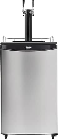 Danby 5.4 Cu.Ft. Dual Tap Kegerator with Automatic Defrost