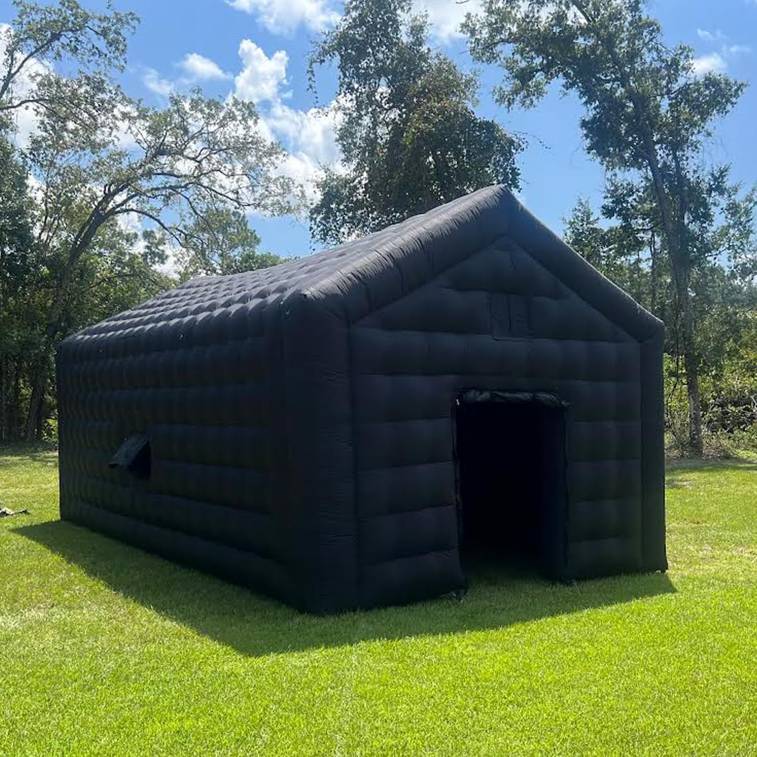 Amazon.com : Large Black Inflatable Cube Disco Tent Square Gazebo Event ...