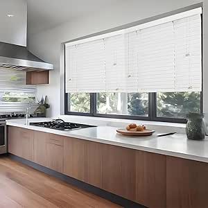 Amazon.com: Wood Window Blinds Indoor 35x58 45x58 50x37 52x48 2" Slats ...