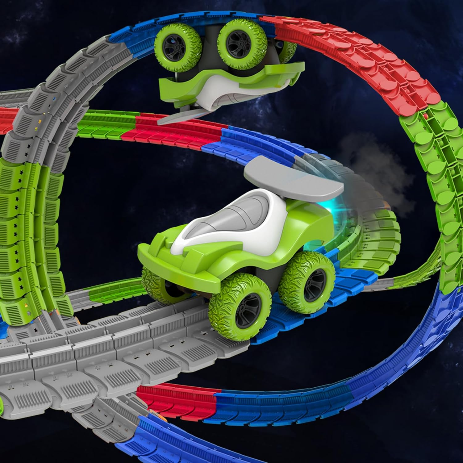 Amazon.com: Aomola Race Track Cars for Boys Kids Toys, Flexible ...