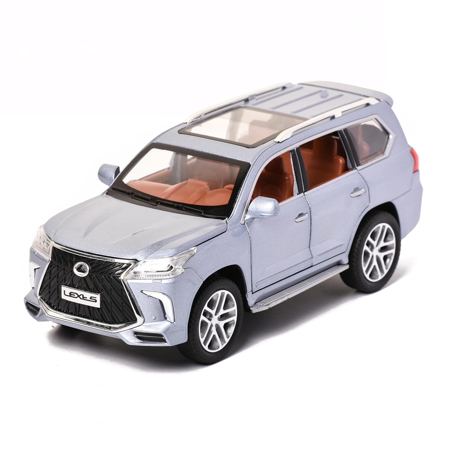 Braintastic 1:24 Scale Lexus 570 SUV Metal Diecast Model Pull Back ...
